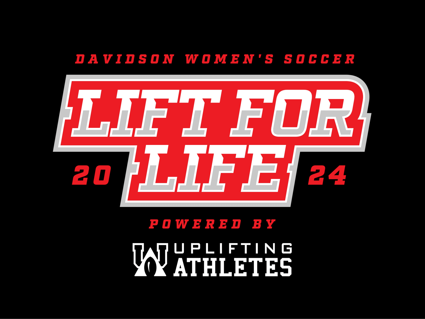 Support Black - Davidson Women's Soccer Lift For Life 2024 | PledgeIt ...