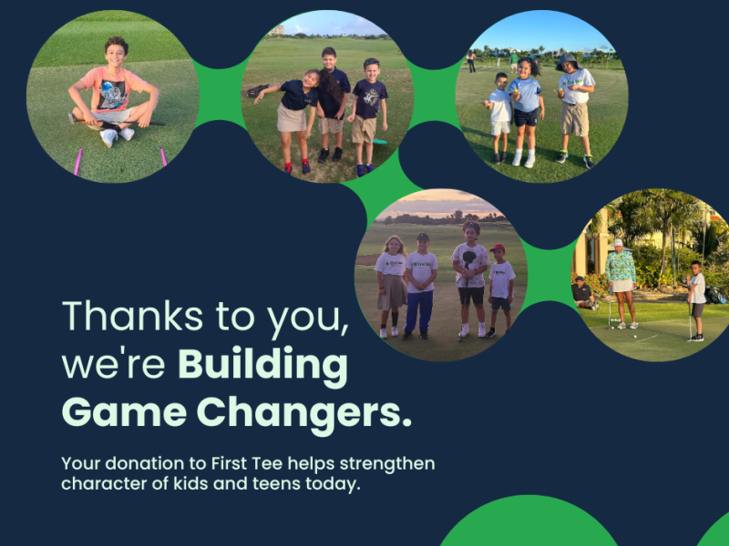 Support 2024 Charles Schwab Challenge Grant for First Tee - Puerto Rico ...