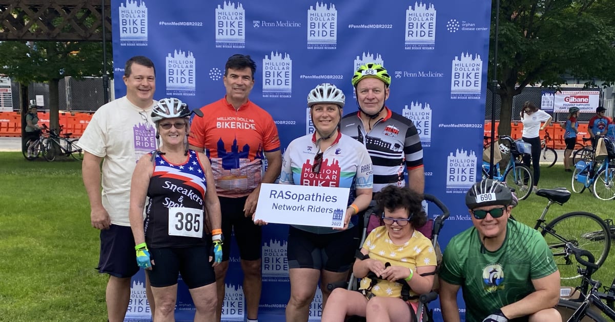 Support RASopathies Network Riders - 2023 Million Dollar Bike Ride ...