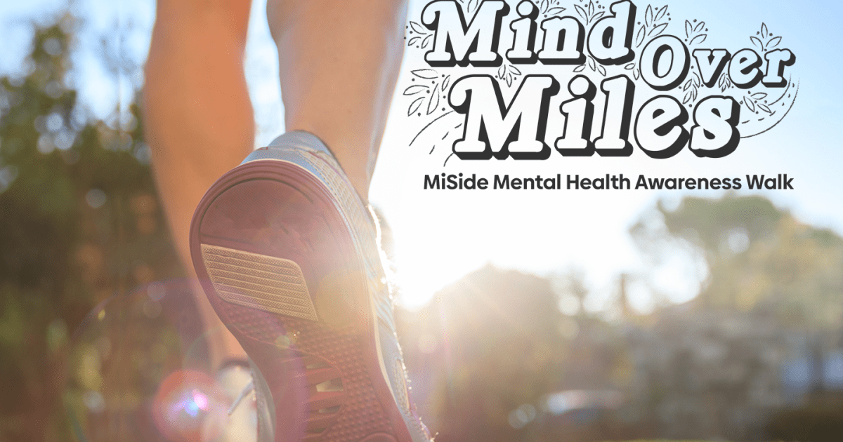 Support Mind over Miles: MiSide Mental Health Awareness Walk | PledgeIt ...