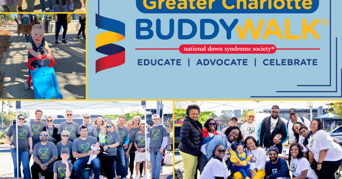 Support 2025 Greater Charlotte Buddy Walk | PledgeIt for Charities
