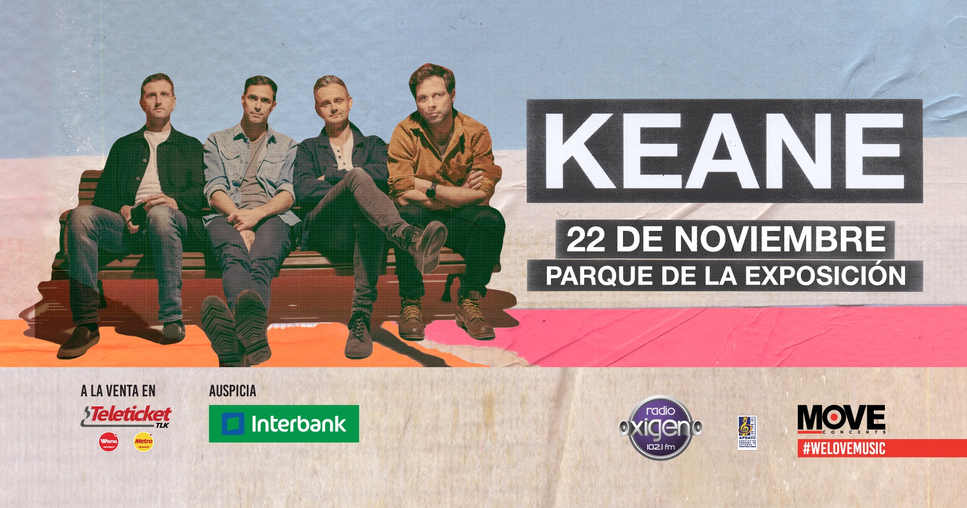 Keane en Lima | Conciertos Perú | Plugmusix