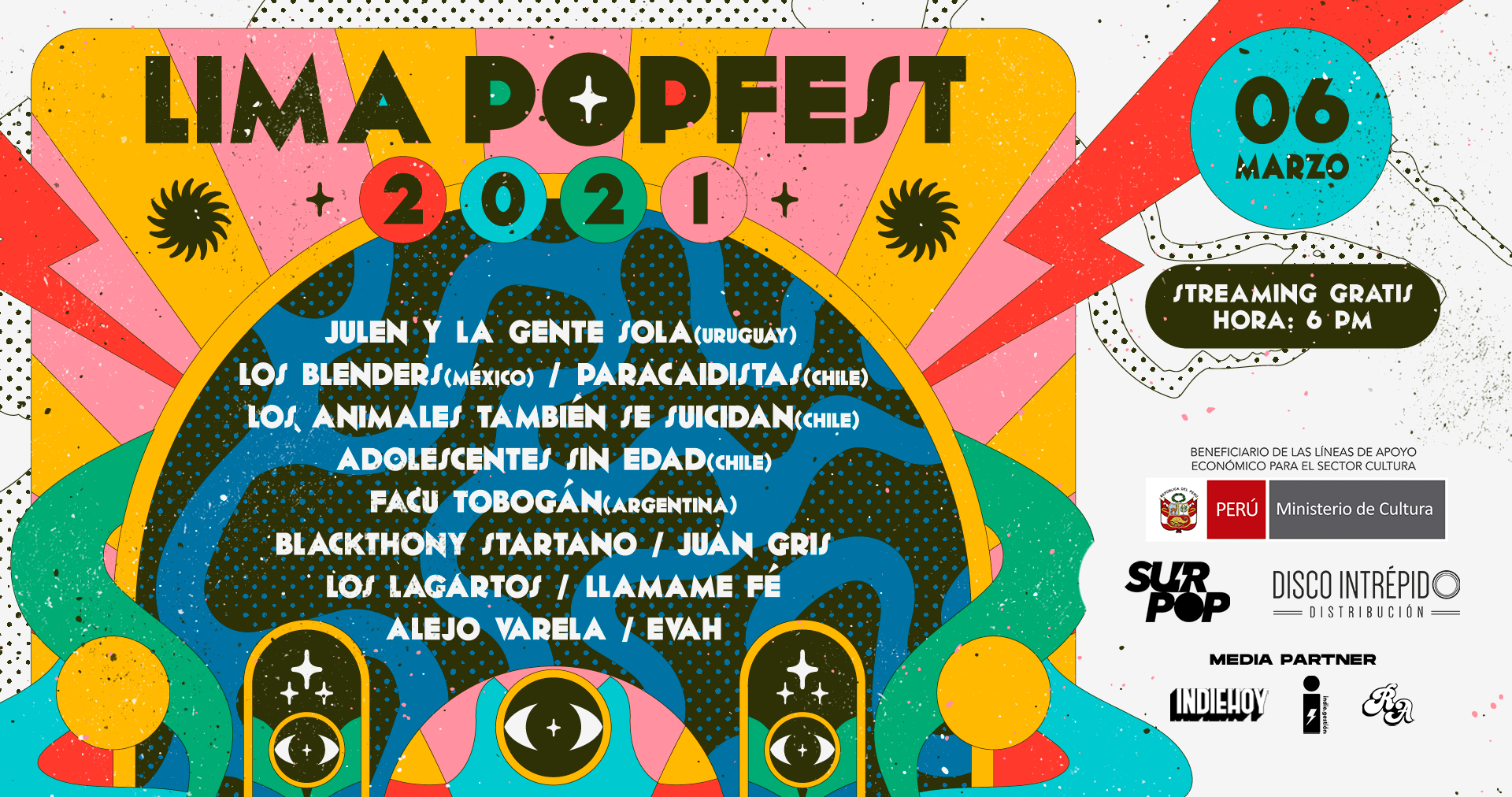 Lima Pop Fest 2021: Festival de Pop independiente que reúne a músicos ...
