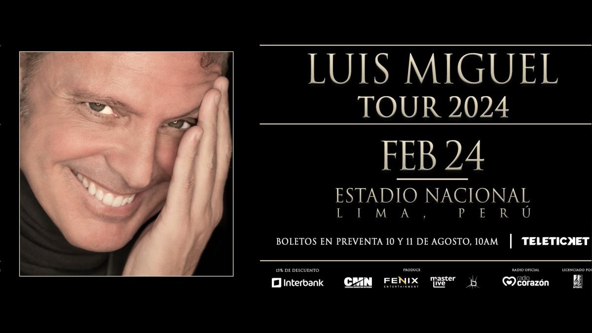 Luis Miguel en Lima Tour 2024 | Conciertos Perú | Plugmusix