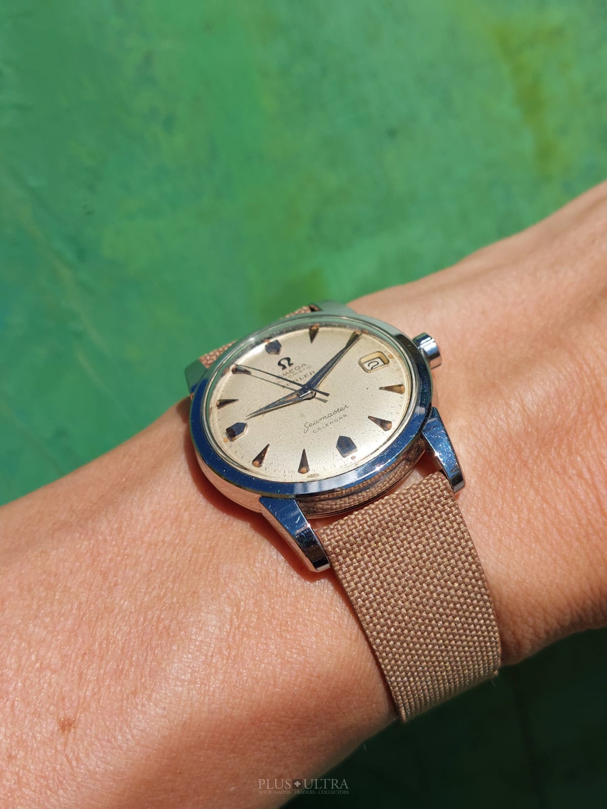 Tropical DoubleSigned: Amazingly Aged Omega X Turler Seamaster | Plus ...