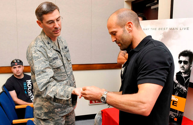 Jason Statham : Rolex Explorer II - Celebrity Watches