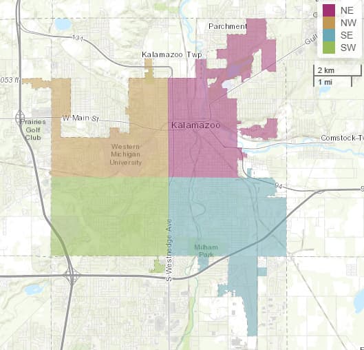 Kalamazoo Community Map