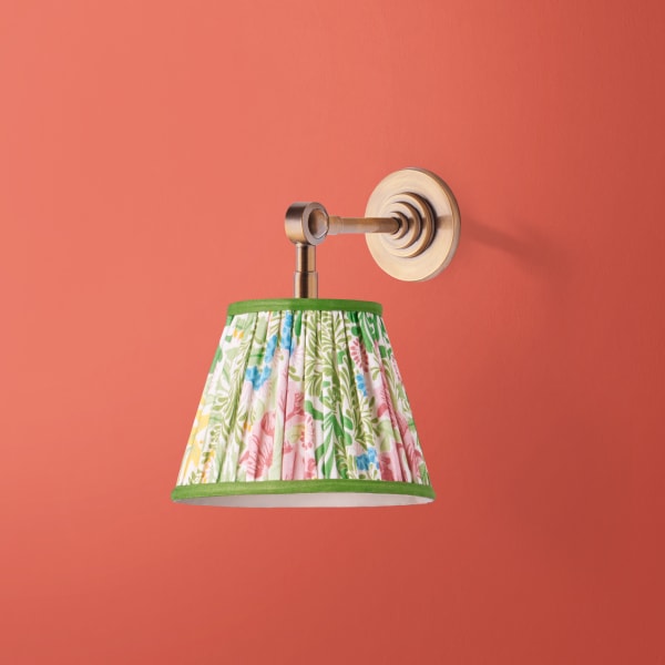 Mini Elbow rechargeable wall fitting in antique brass
