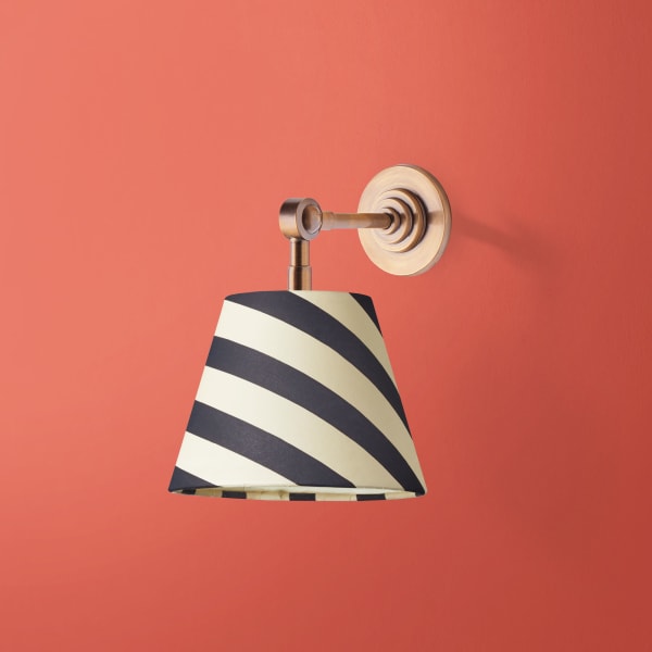 Mini Elbow rechargeable wall fitting in antique brass