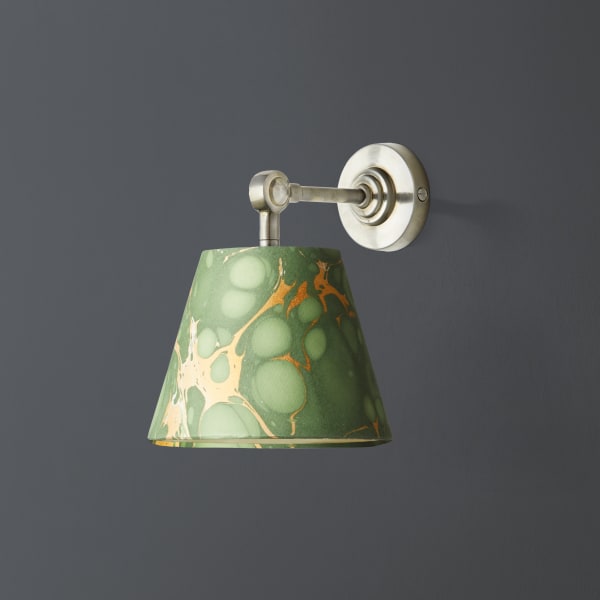 Exquisite Mini Elbow Wall Fitting in Antiqued Silver