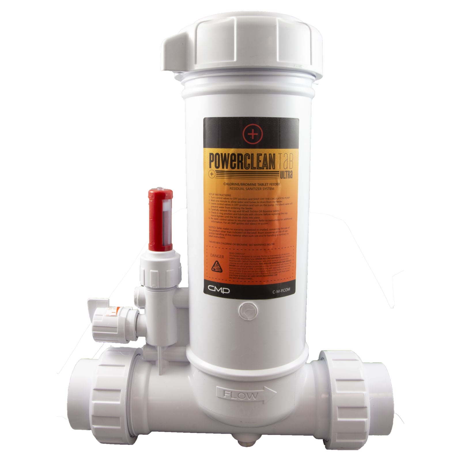 PowerClean Ultra In-Line Chlorinator - White Lid