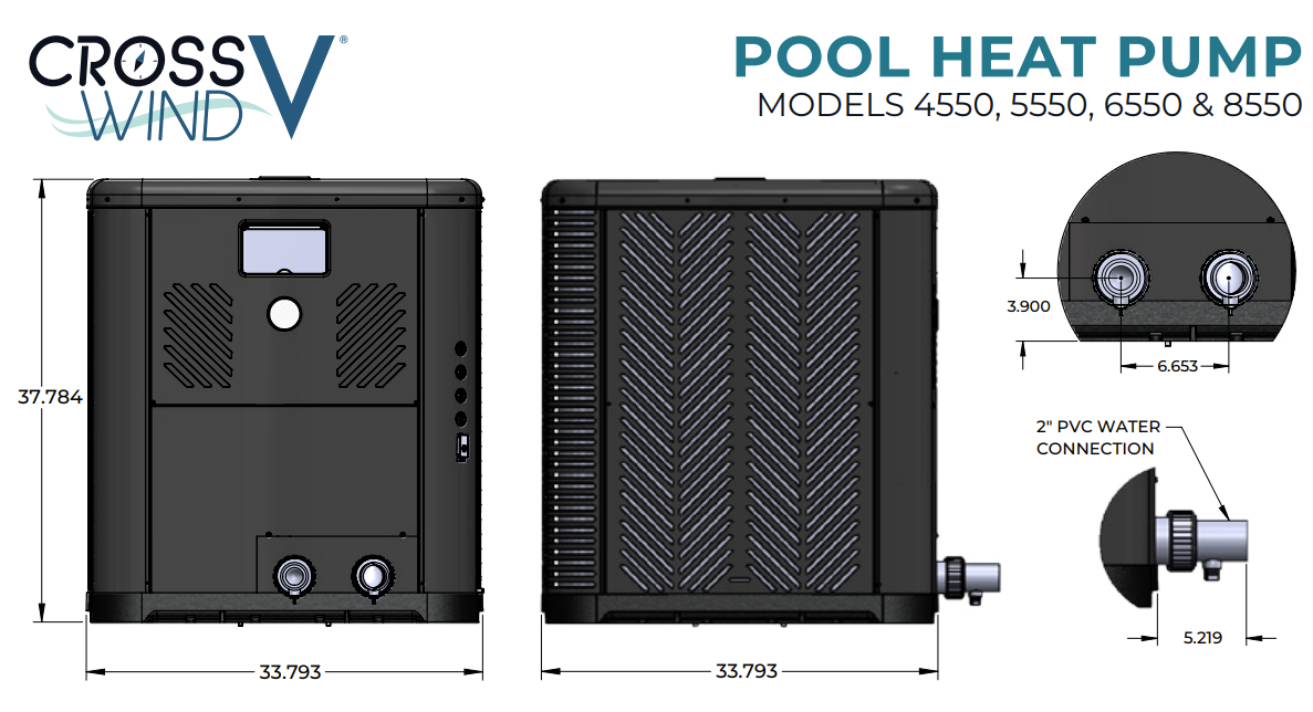 Crosswind V Heat Pump 115K BTU 208-230V