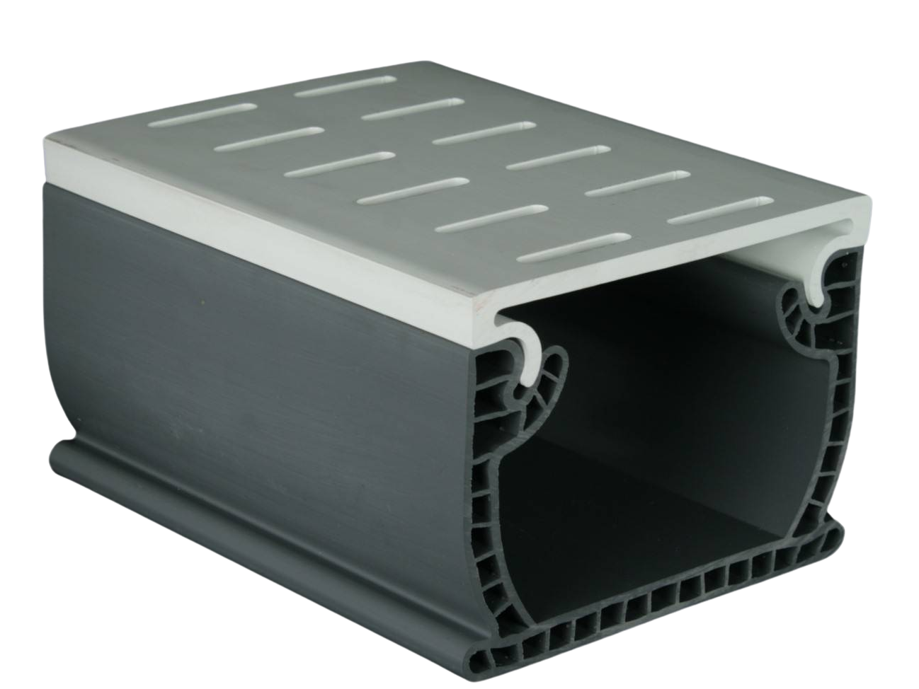 Flowmaster 4.75" Wide Commercial Deck Drain 10' Replacement Plastic Top ...