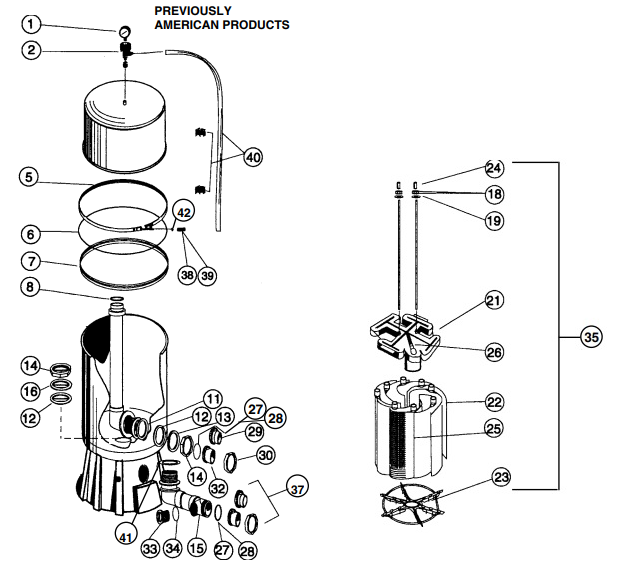 De Filter Parts Diagram at Autumn Allen blog