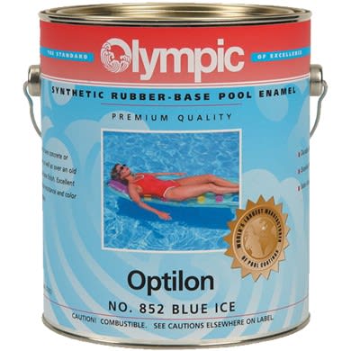 1 Gallon Optilon Bikini Blue Rubber Base Enamel Coating