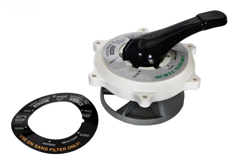 Pentair PacFab Top Mount/ Side Mount 1-1/2" Multiport Valve