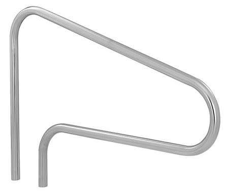 SR Smith DMS-100 3-bend rail, pool stairs or sloped entries. stainless ...