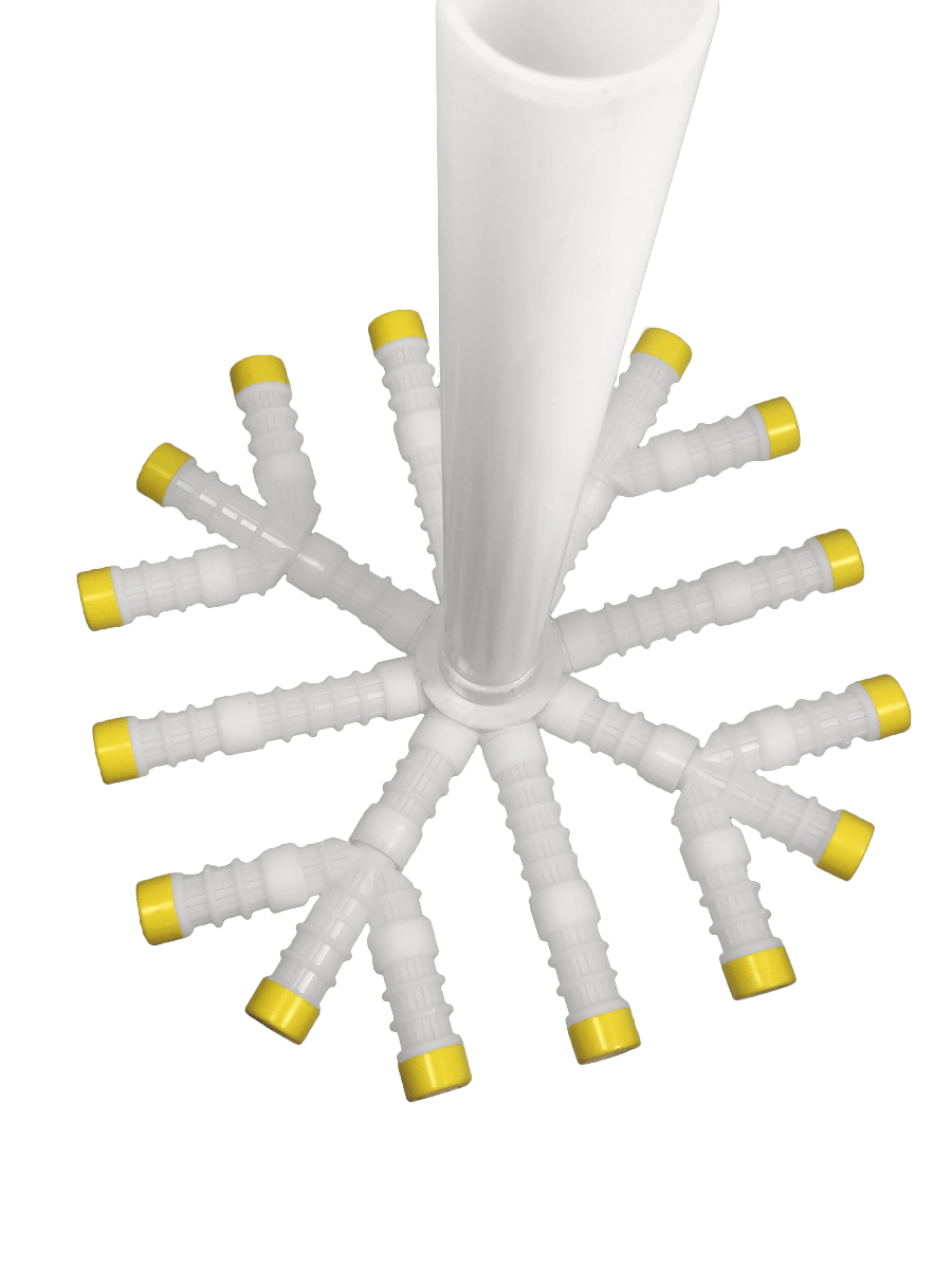 Aquamoto EcoPixel 24" Glass Media Pool Filter with 2" Valve