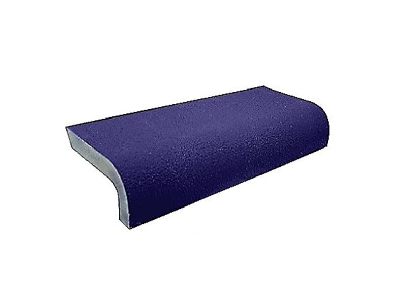 Safety Edge Tile, Non-Skid, Blue