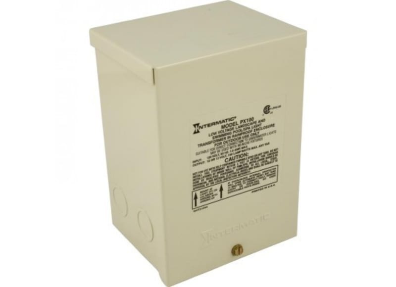 Safety Transformer 100W Steel Enclosure, Beige