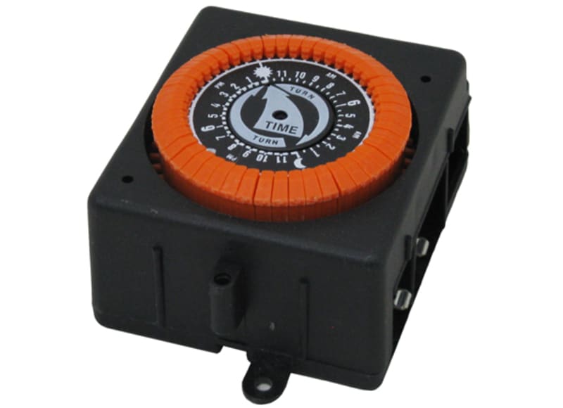 24HR Panel Mount Timer 220V