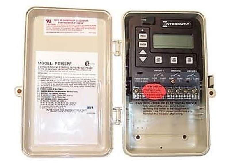 Intermatic Time Clock with Freeze Protection PE153PF