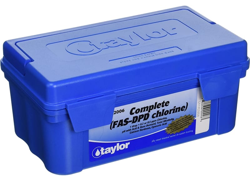 Complete Chlorine Pool & Spa Water Test Kit FAS-DPD