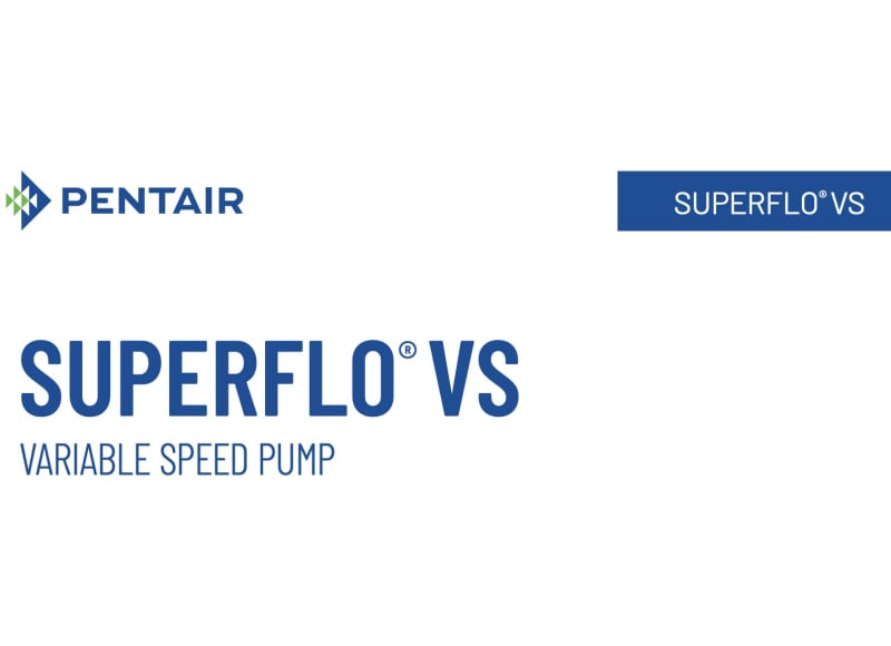 Pentair EC-342001 SuperFlo VS Variable Speed Pool Pump, 1.5 HP - Energy ...