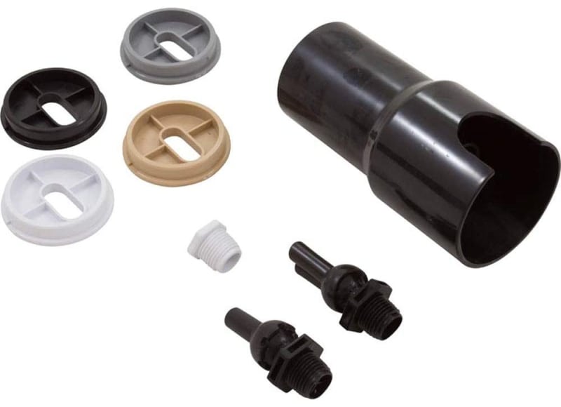 Natural Wonders Non-Adjustable Deck Jet Assembly with Four Decorative Caps