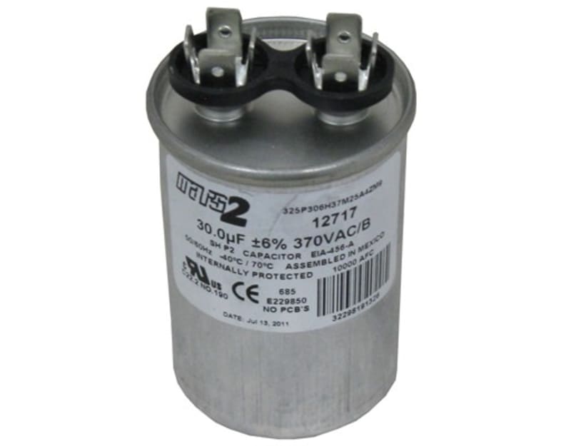Run Capacitor, 30 MFD, 370vac