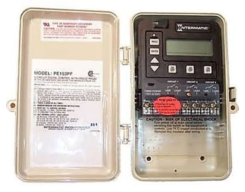 Intermatic Time Clock with Freeze Protection PE153PF