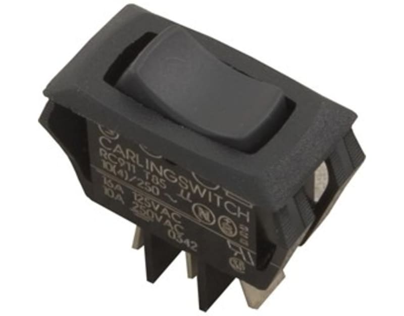 Single Pole, Double Throw Rocker Switch