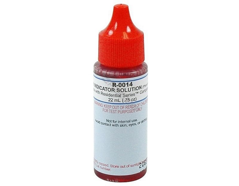pH Indicator Solution (for Residential Series), Phenol Red, .75 oz ...