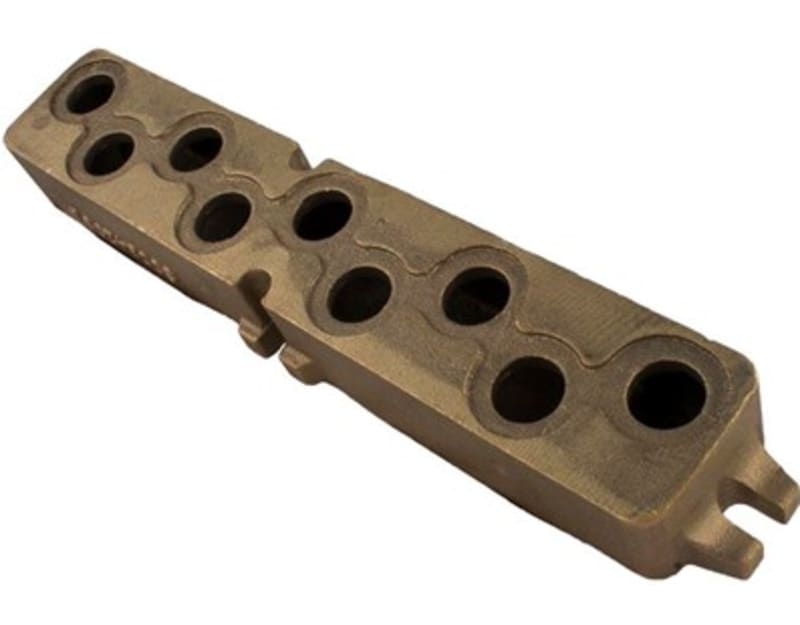 9 Hole Bronze Return Header