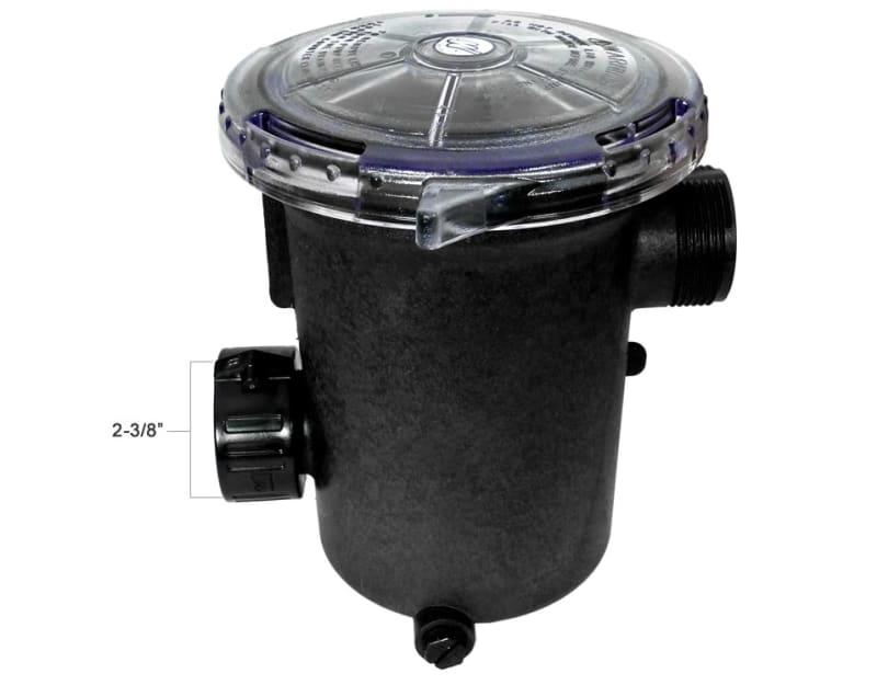 Waterway Center Discharge 6" Pump Trap Assembly - 310-5400