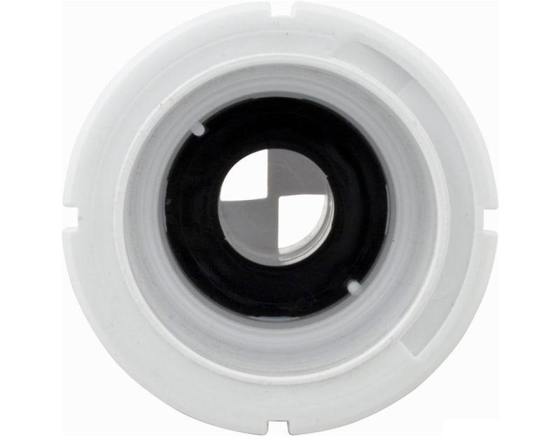 Gunite Poly Storm Wall Fitting, White