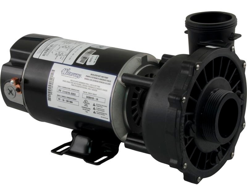 1HP Executive Spa Pump, 2 Speed, 115v, 48fr, 2"