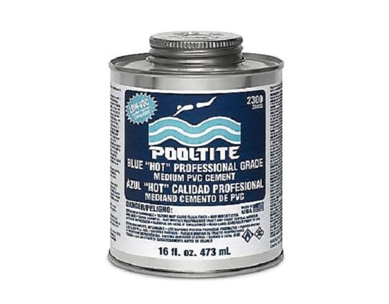 PoolTite Blue PVC Glue Pipe Cement - 9346S