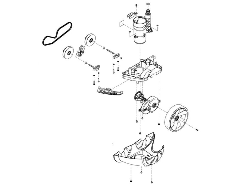 Polaris 3900 Sport Rebuild / Tune-up Kit - R0543200