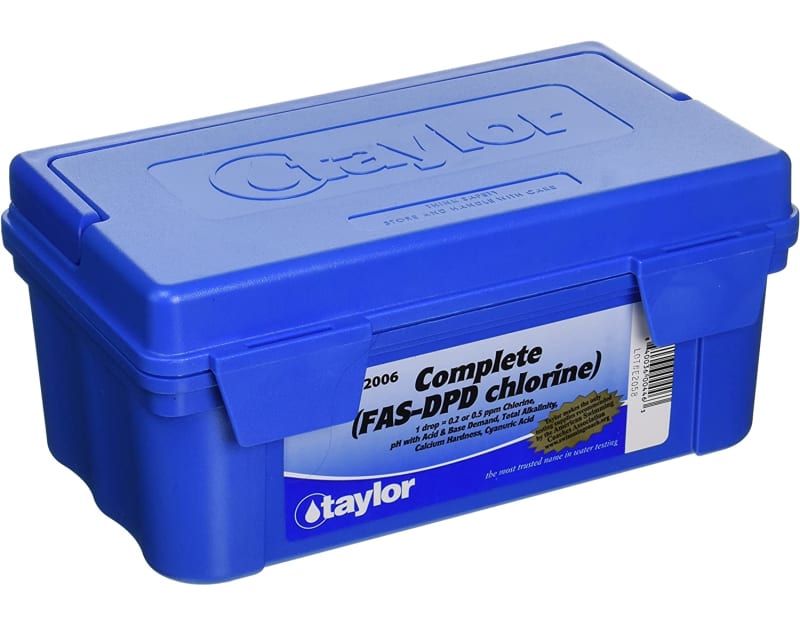 Complete Chlorine Pool & Spa Water Test Kit FAS-DPD
