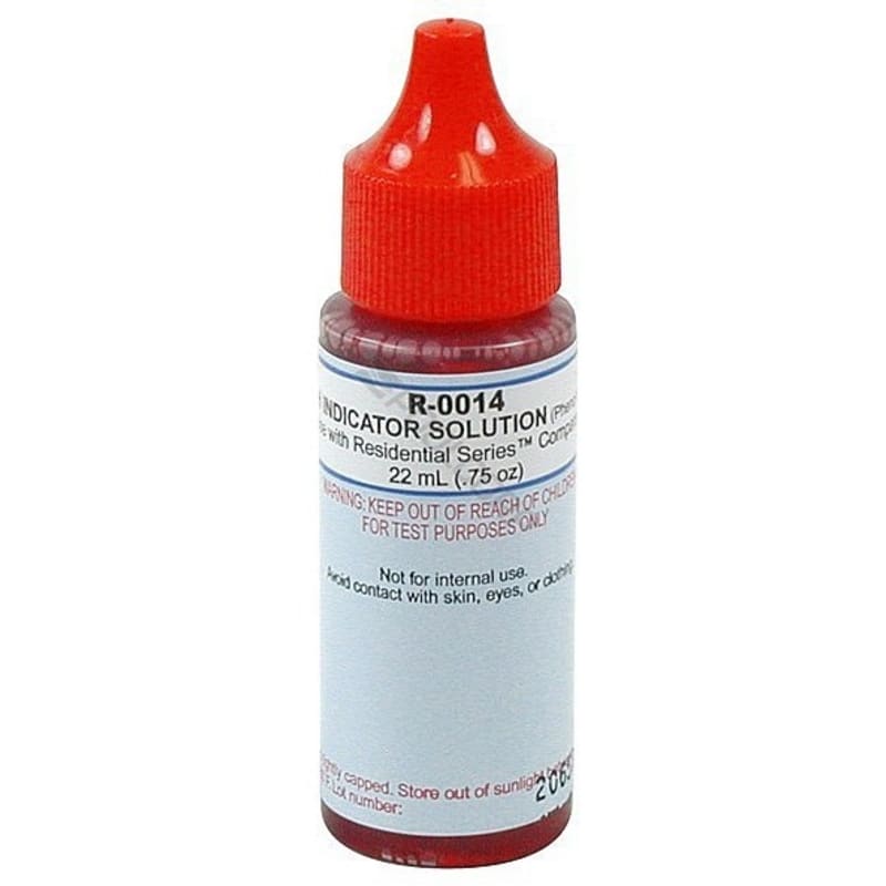 pH Indicator Solution (for Residential Series), Phenol Red, .75 oz ...