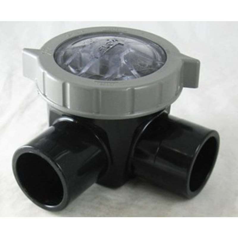 90 Degree Check Valve, 1 1/2"SLIP x 2"SPG