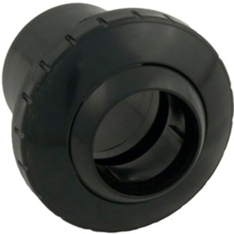 1" Eyeball Insert Inlet, Black
