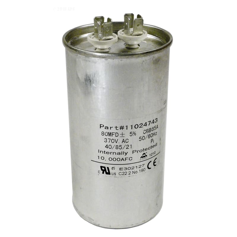 Capacitor, 80 UF, 440 Vac