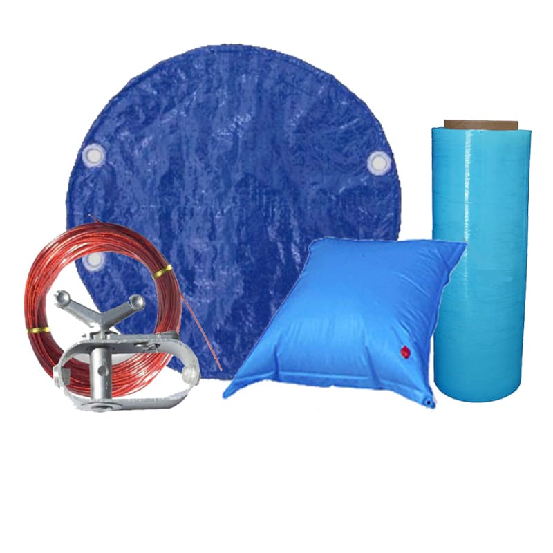 24' Round Winter Cover Bundle Kit