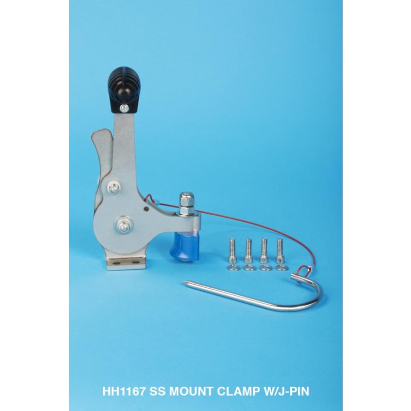 Stainless Steel Mount Clamp With J-Pin & Cable