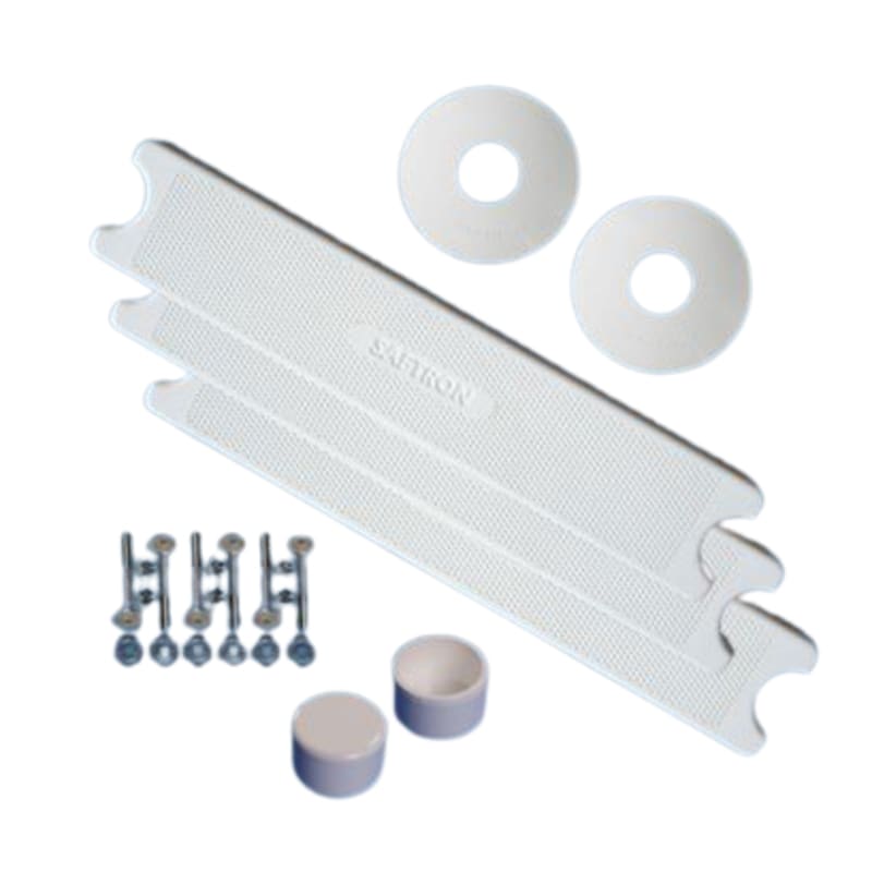 3 Step Pool Ladder Refurbishing Step Kit, White