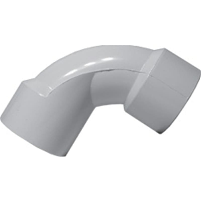 2" Slip SCH40 PVC 90-Degree Sweep Elbow