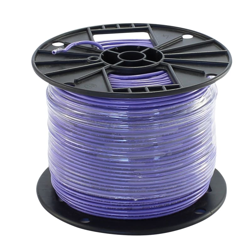 12Strpr 500'/Rol #12 Purple Thhn Stranded Wire