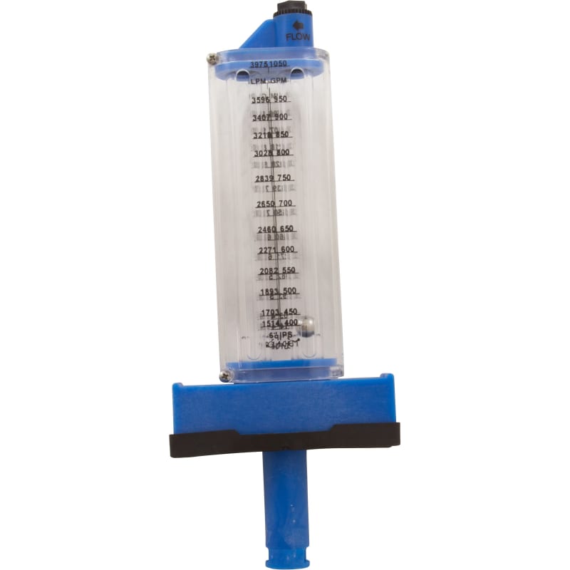 6" PVC 400-1050GPM Top Mount Flowmeter